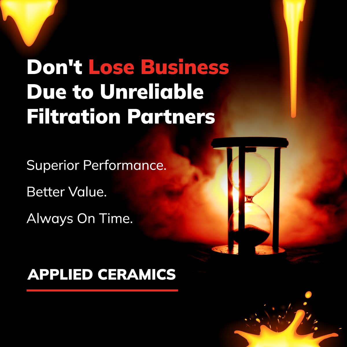 High-Performance Investment Casting Filters | Applied Ceramics